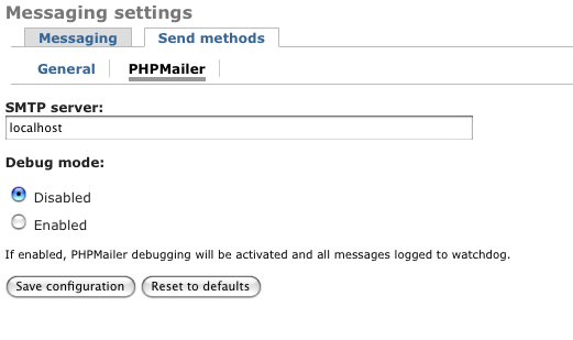 allow use of remote SMTP server (with username and password) [#358386] | Drupal.org